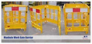 Manhole Work Gate Barrier - HSD: Signs and Safety HSD: Signs and Safety