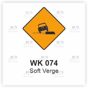 WK 074 Soft Verge - HSD: Signs and Safety HSD: Signs and Safety