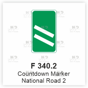 F 340.2 Countdown Marker National 2 - HSD: Signs and Safety HSD: Signs ...